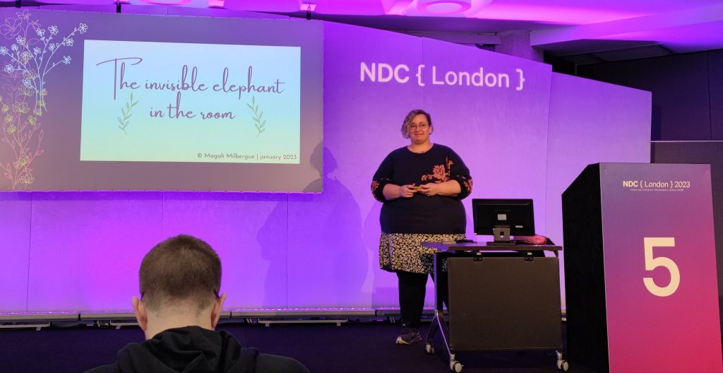 NDC London 2023 - Magali Milbergue - Créatrice et formatrice web